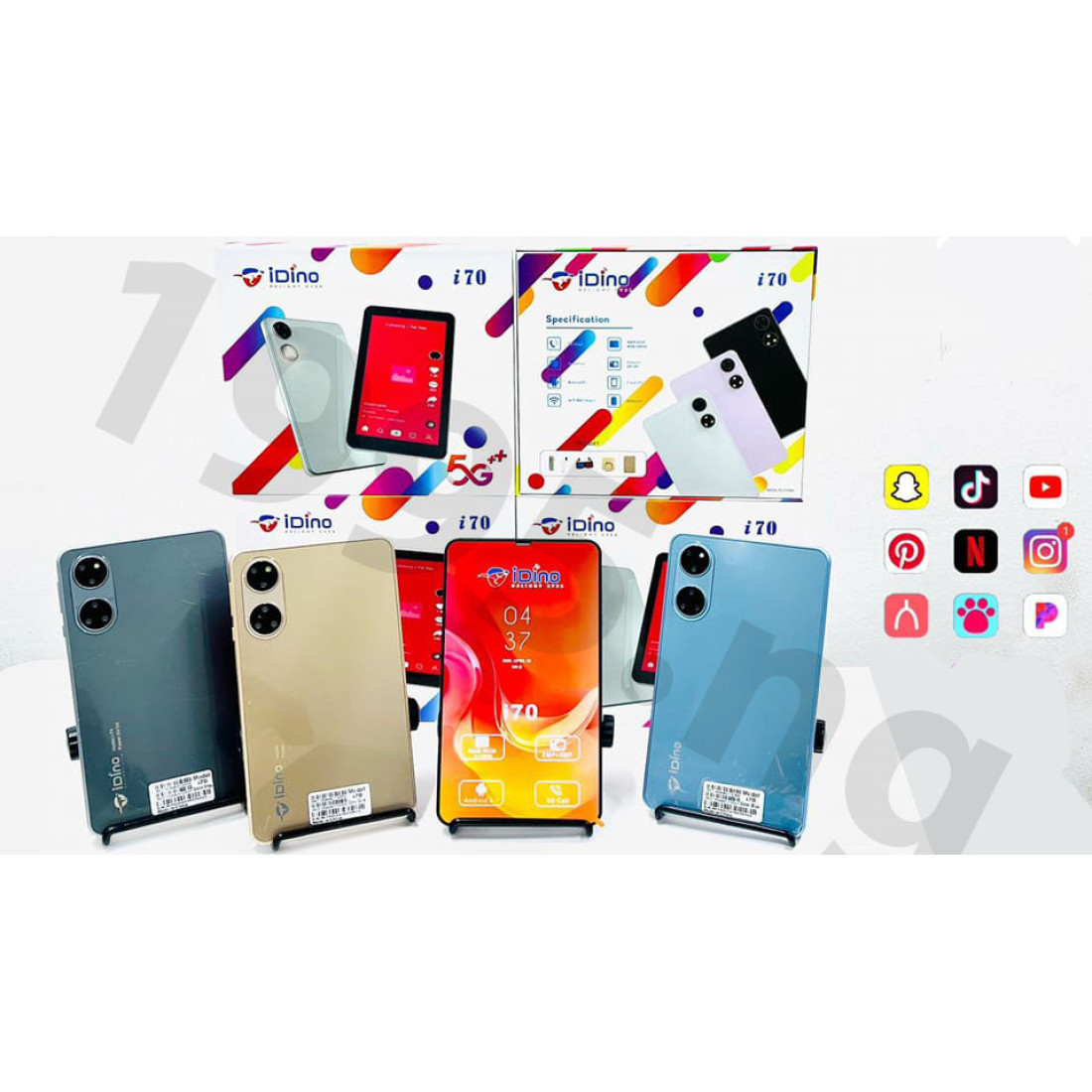 IDINO i70 4GB 128GB | 7 inch Idino Android Tablet | Idino Android ...