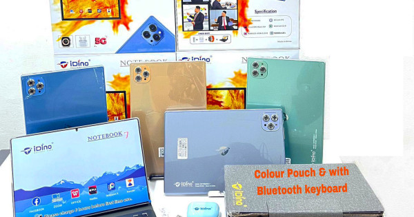 IDino Note Book 7 Android Tablet PC | Idino Tablet PC with Smart Watch ...