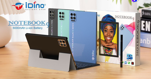 Idino Note Book 9 Android Tablet PC | Tablet with Keyboard Light ...