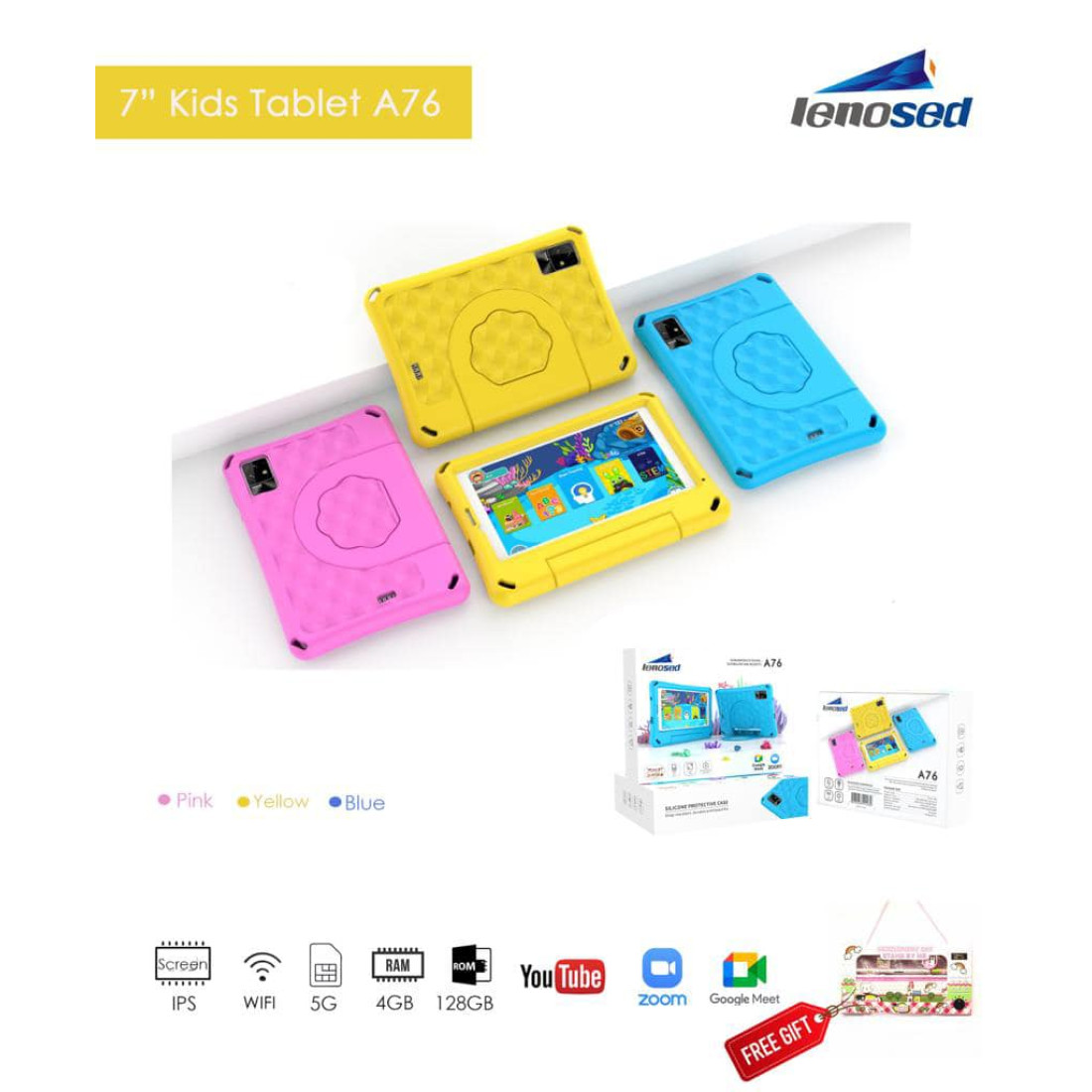 Lenosed A76 Educational Kids Tablet | Lenosed Kids Tablet PC | Lenosed ...