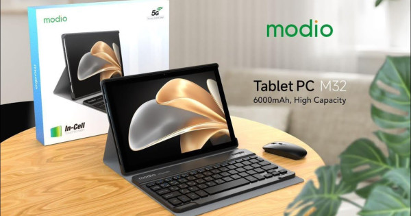 Modio M32 8GB 512GB Android Tablet With Keyboard | Modio M32 Android ...