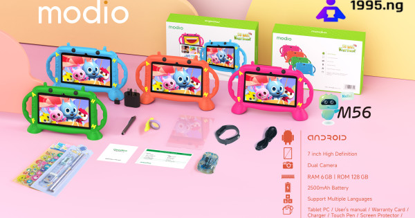 Modio M56 6GB 128GB Kids Educational Tablet PC | Modio Tablet Review ...