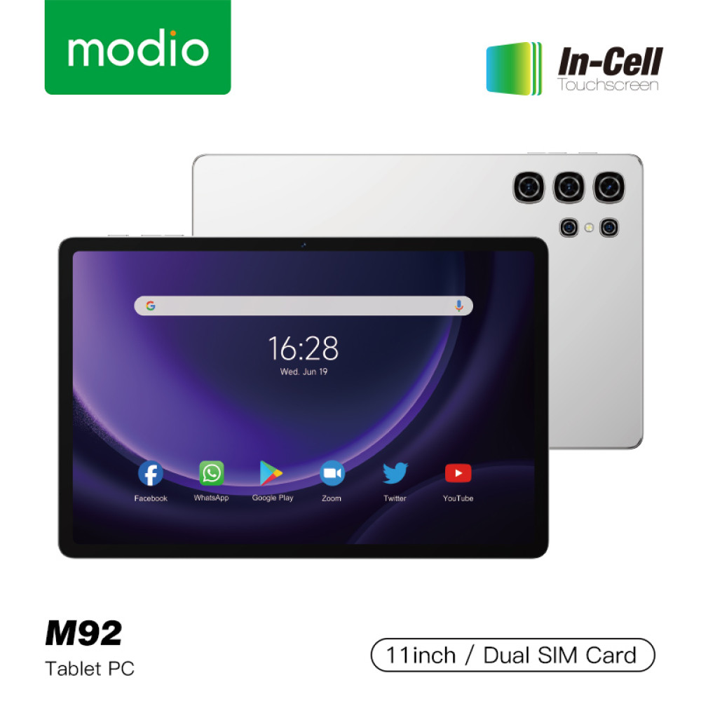 Modio M92 11inches Android Tablet Pc -16GB 1TB