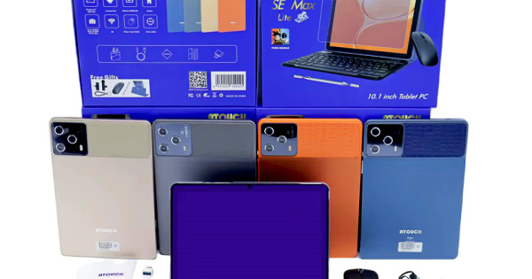 Atouch SE Max Lite Android 14 Tablet PC - 16GB RAM 512GB ROM