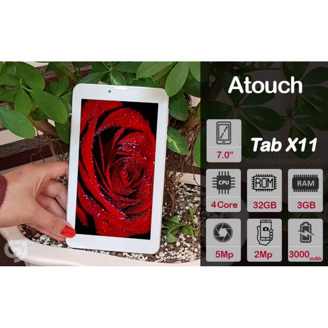 Buy Atouch X11 Dual Sim 32GB 3GB Android kid's Educational Tablet in ...