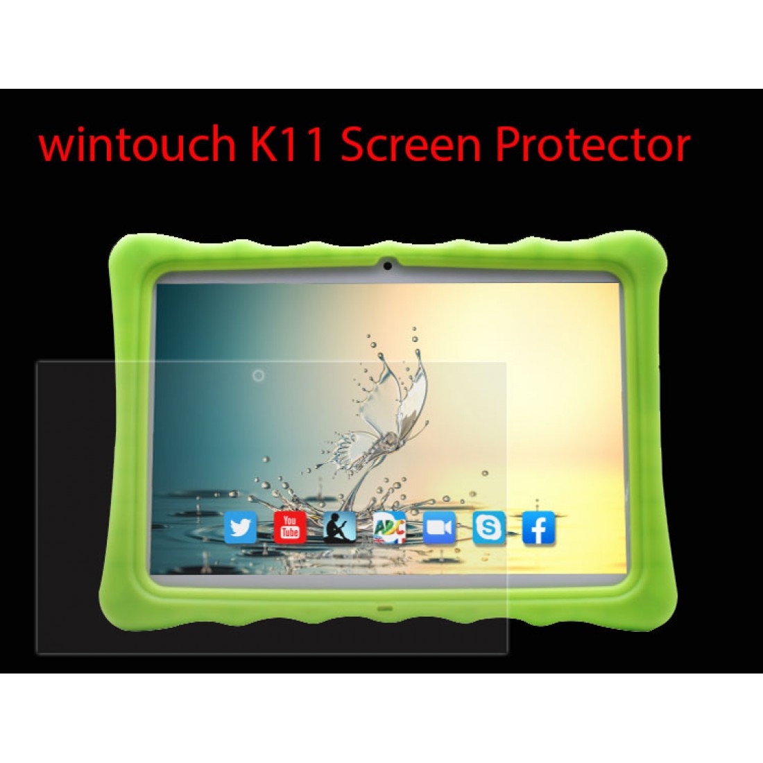 Wintouch K11 Screen Guard | 10 inch Screen Protector | Kids Tablet ...